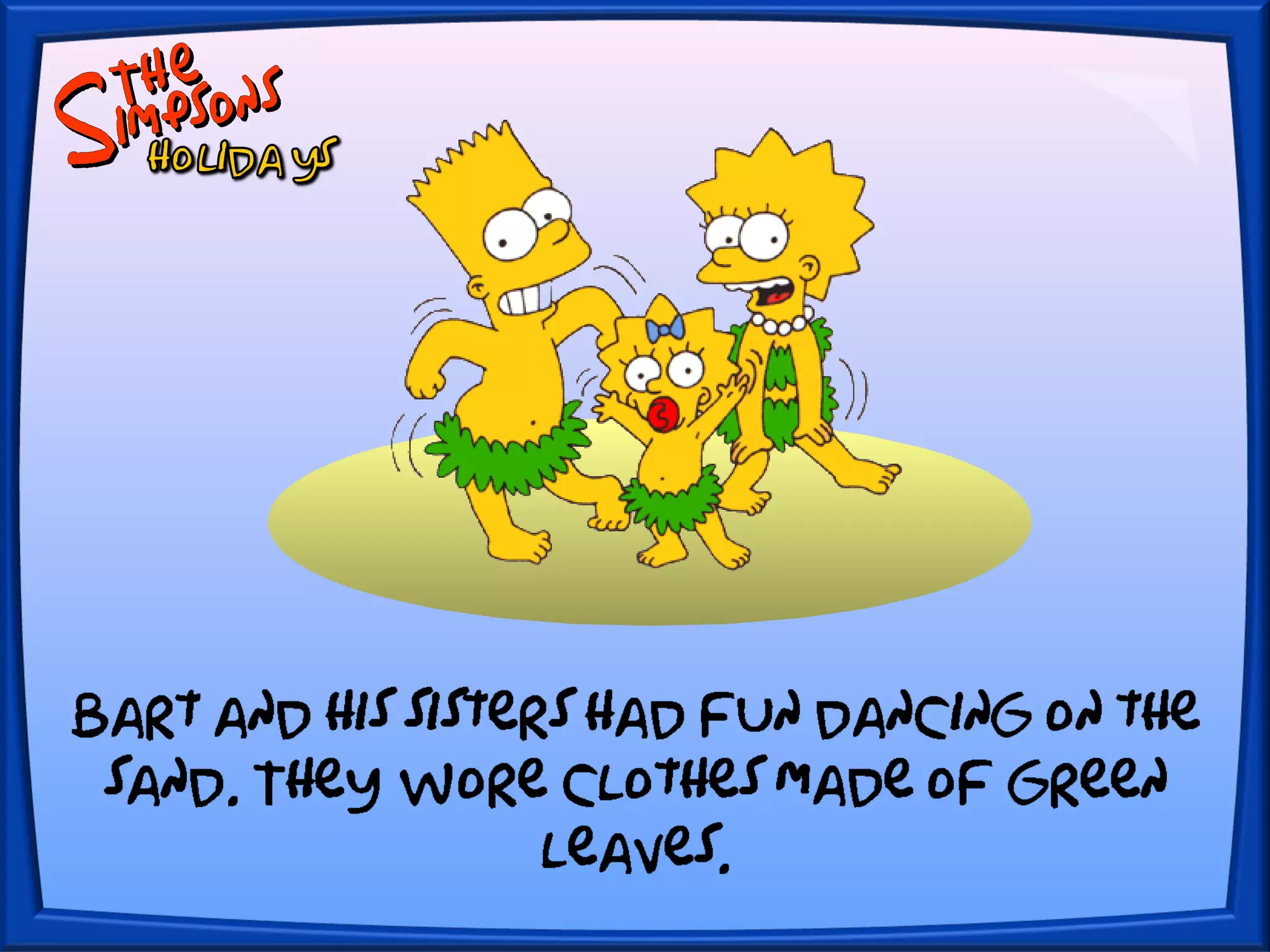 THE SIMPSONS HOLIDAYS -FUN ACTIVITIES- | PPT