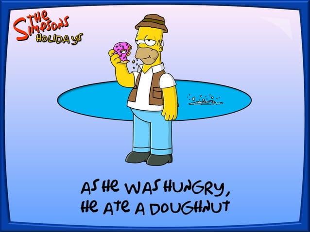 THE SIMPSONS HOLIDAYS -FUN ACTIVITIES- | PPT