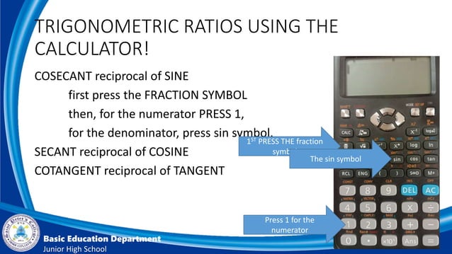 THE-SIX-TRIGONOMETRIC-FUNCTIONS.pptx | Physics | Science