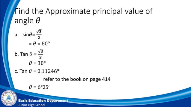 THE-SIX-TRIGONOMETRIC-FUNCTIONS.pptx | Physics | Science
