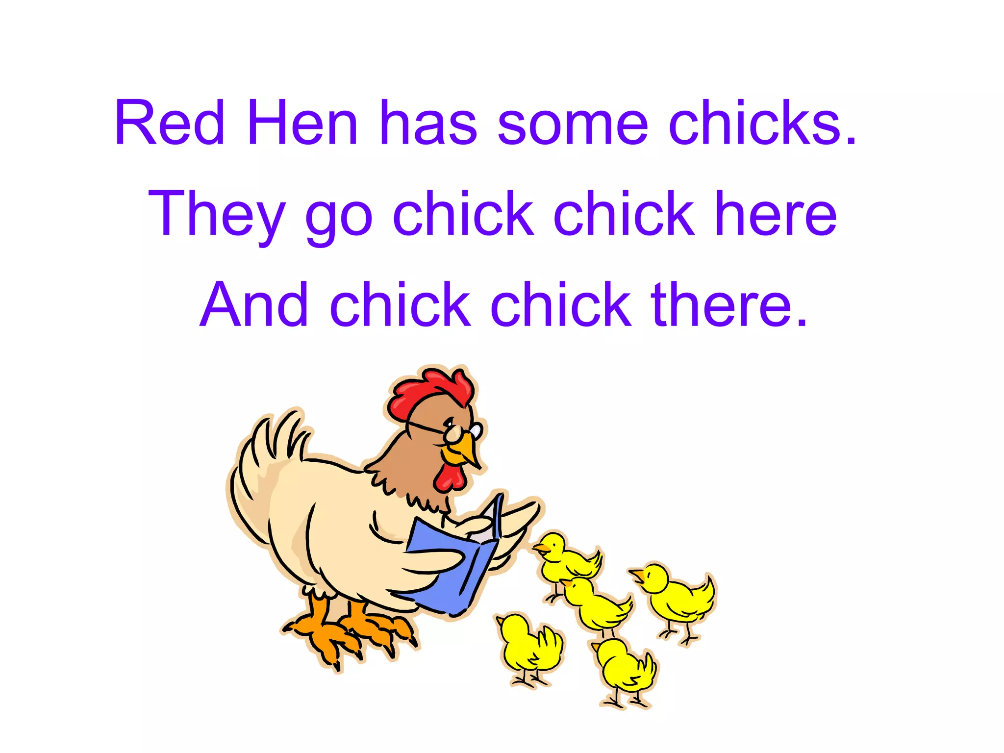 The Sly Fox And The Red Hen | PPT