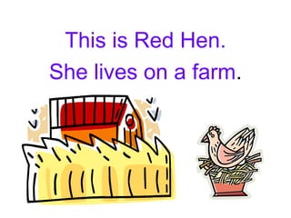 The Sly Fox And The Red Hen | PPT