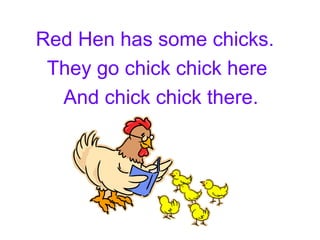 The Sly Fox And The Red Hen | PPT