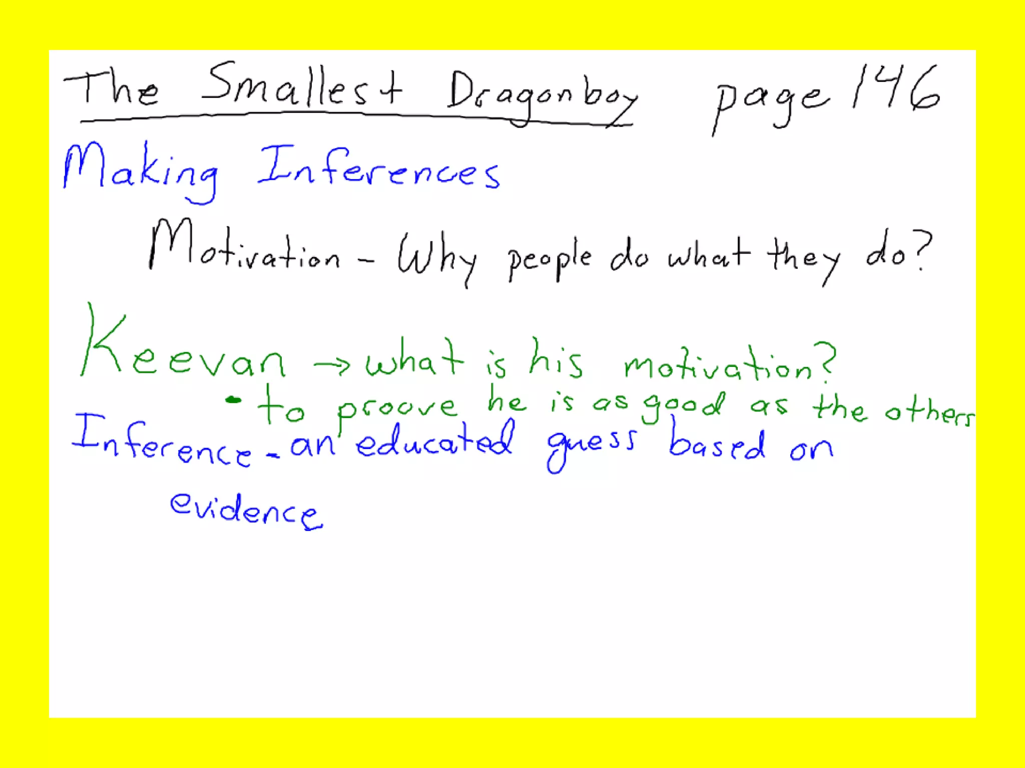 The Smallest Dragonboy Notes | PPT