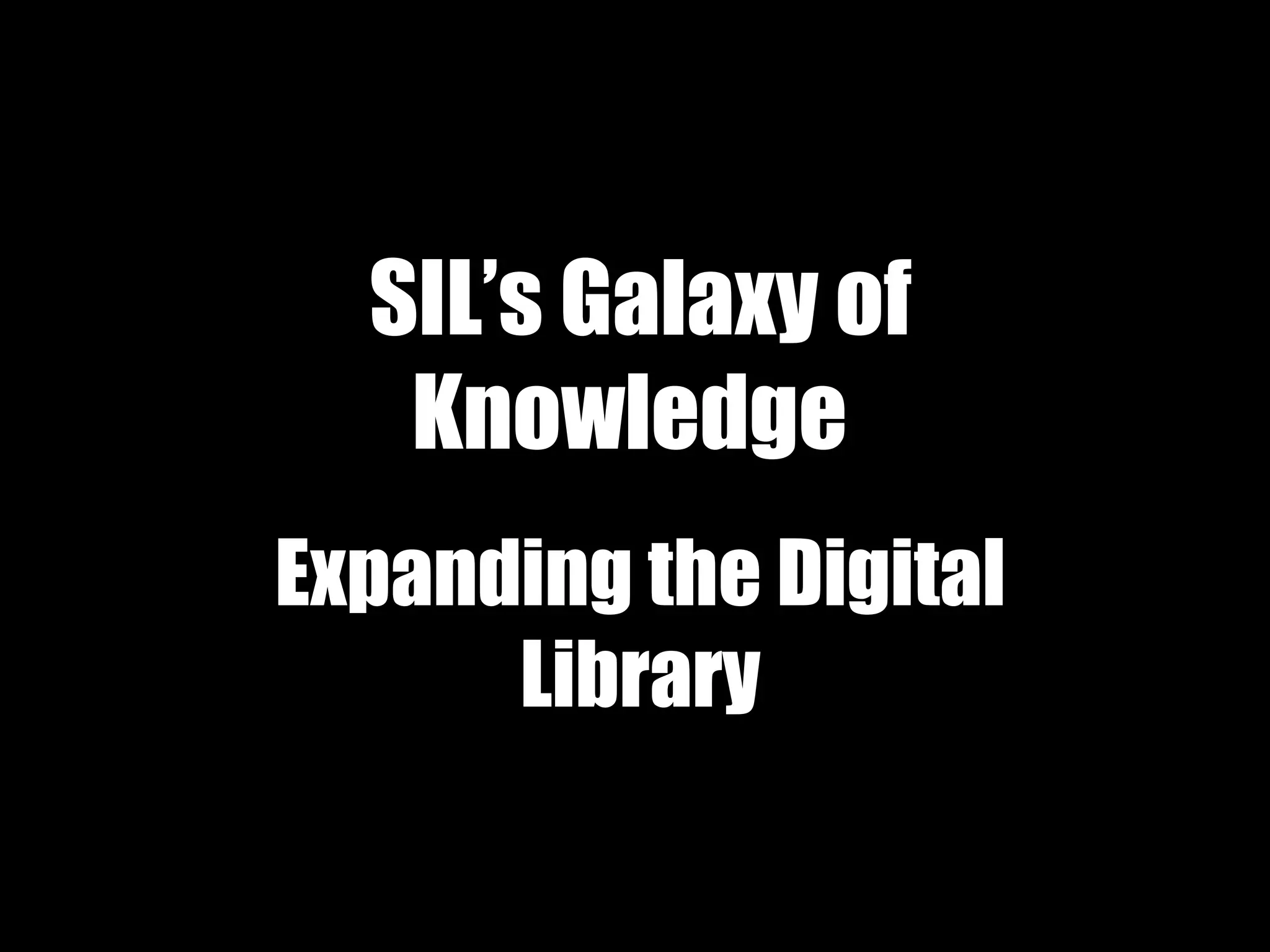The Smithsonian Institution Libraries' Digital Library | PPT