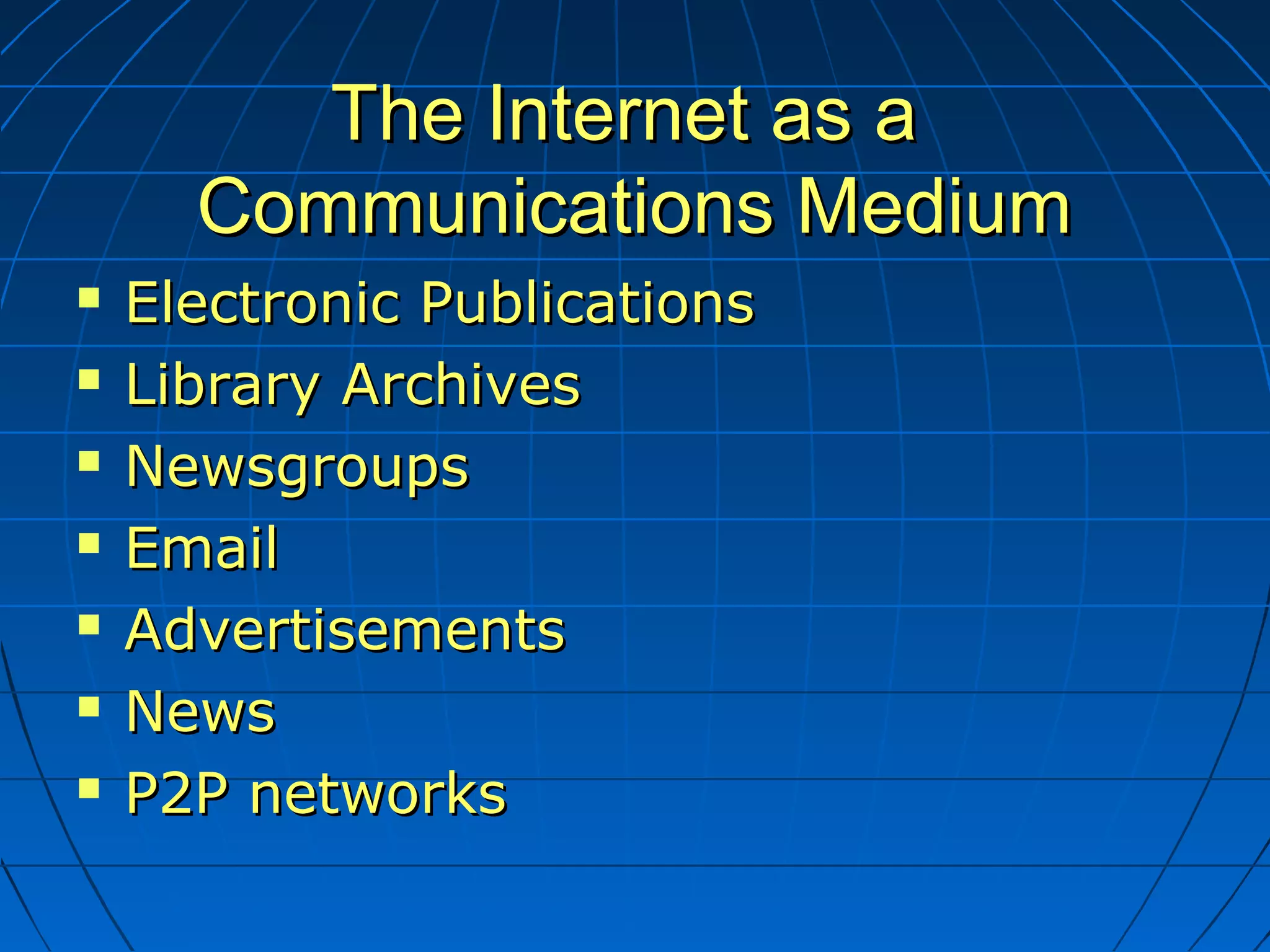 The social-implications-of-computing | PPT