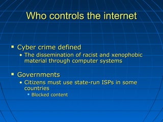 The social-implications-of-computing | PPT