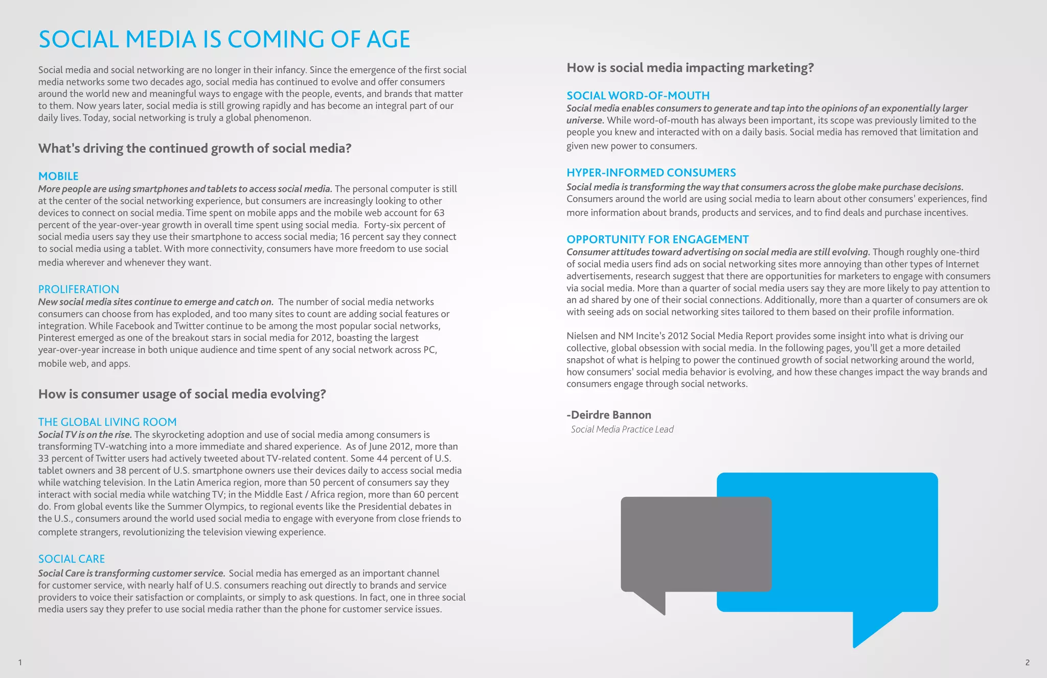 The social-media-report-2012 | PDF