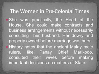 Social System of Pre-Colonial Period in the Philippines | PPTX