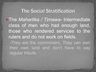Social System of Pre-Colonial Period in the Philippines | PPTX