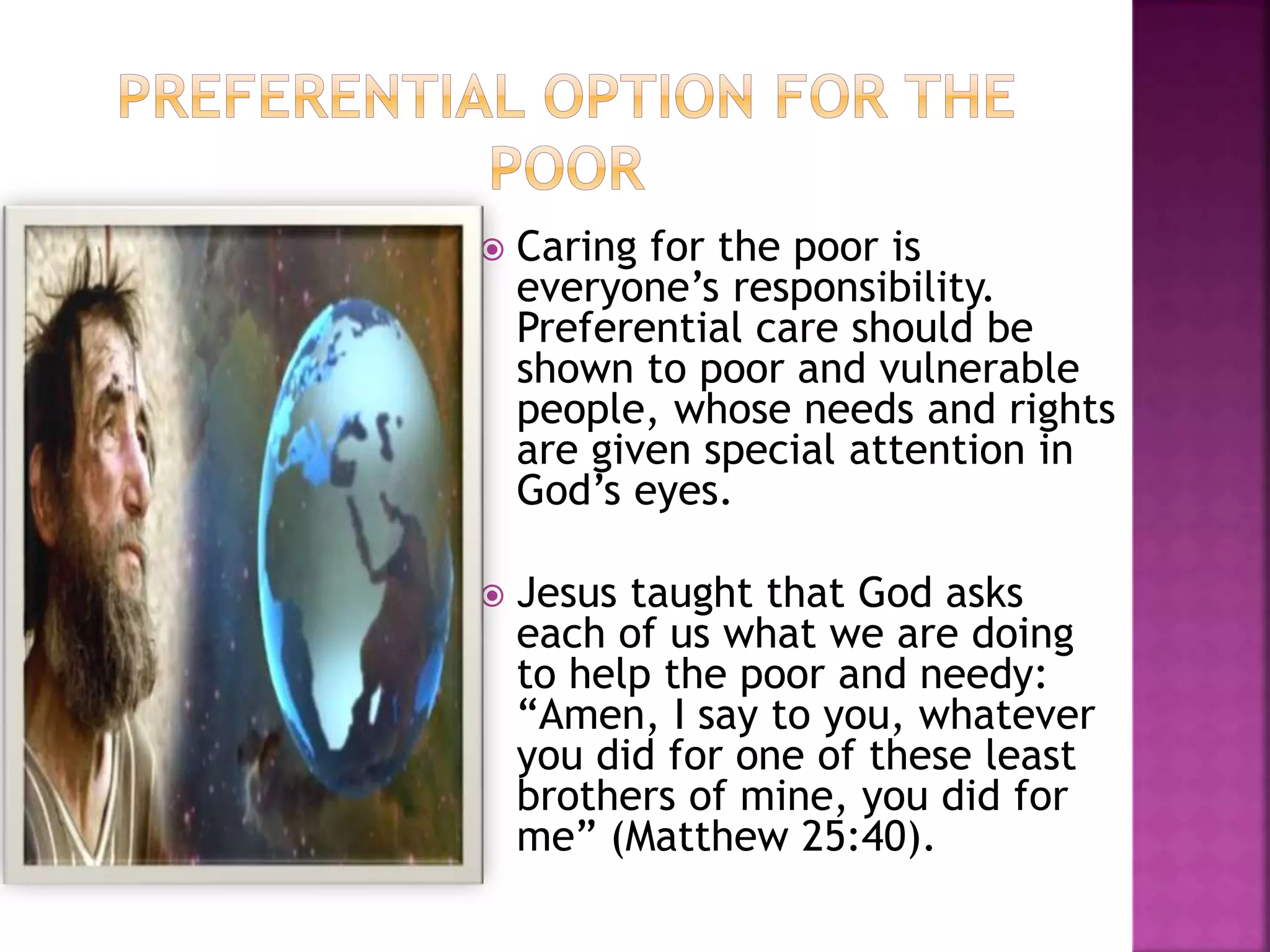 The social teachings of the catholic church | PPTX