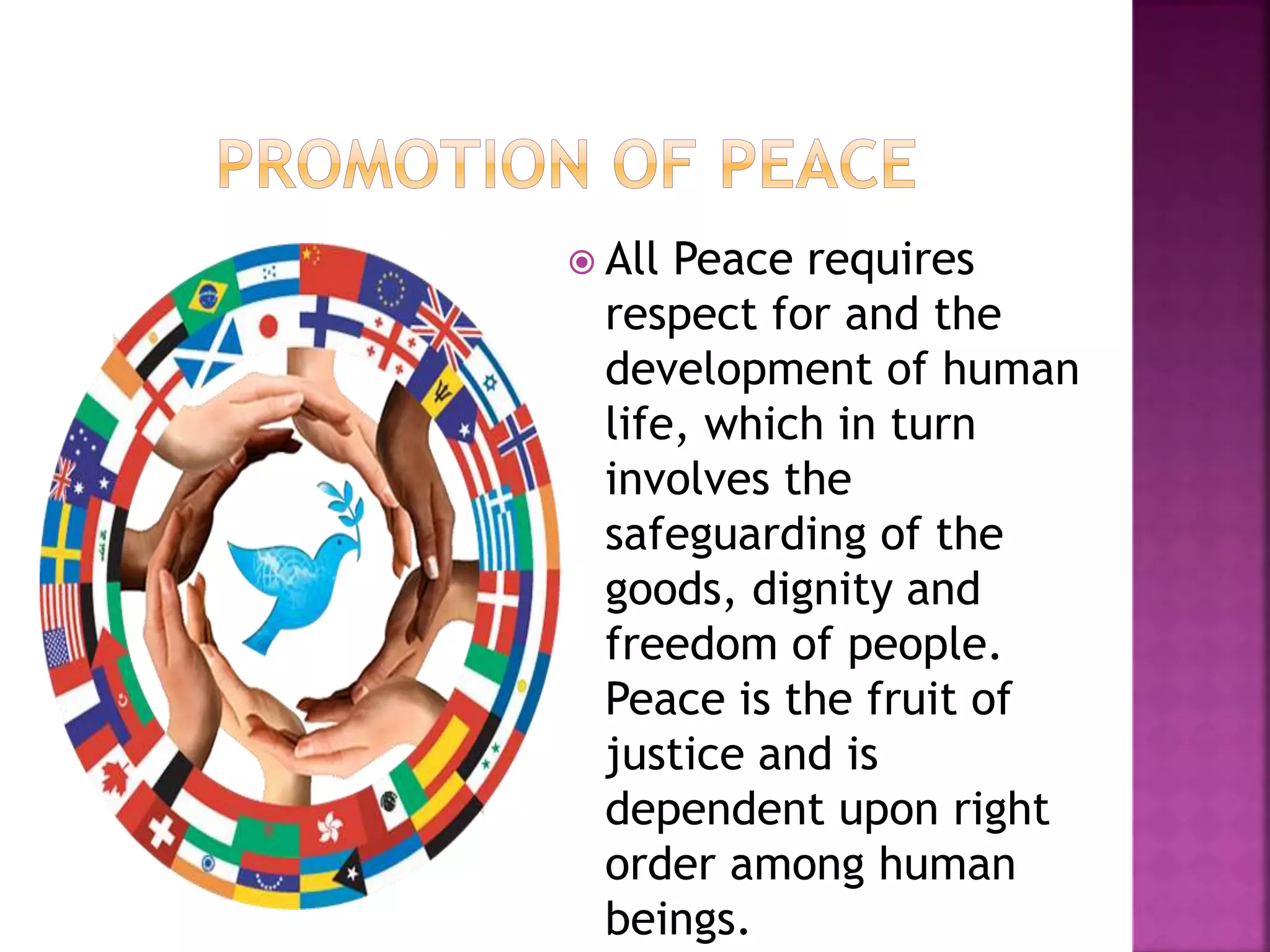 The social teachings of the catholic church | PPTX