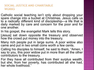 The social teachings of the catholic church | PPTX