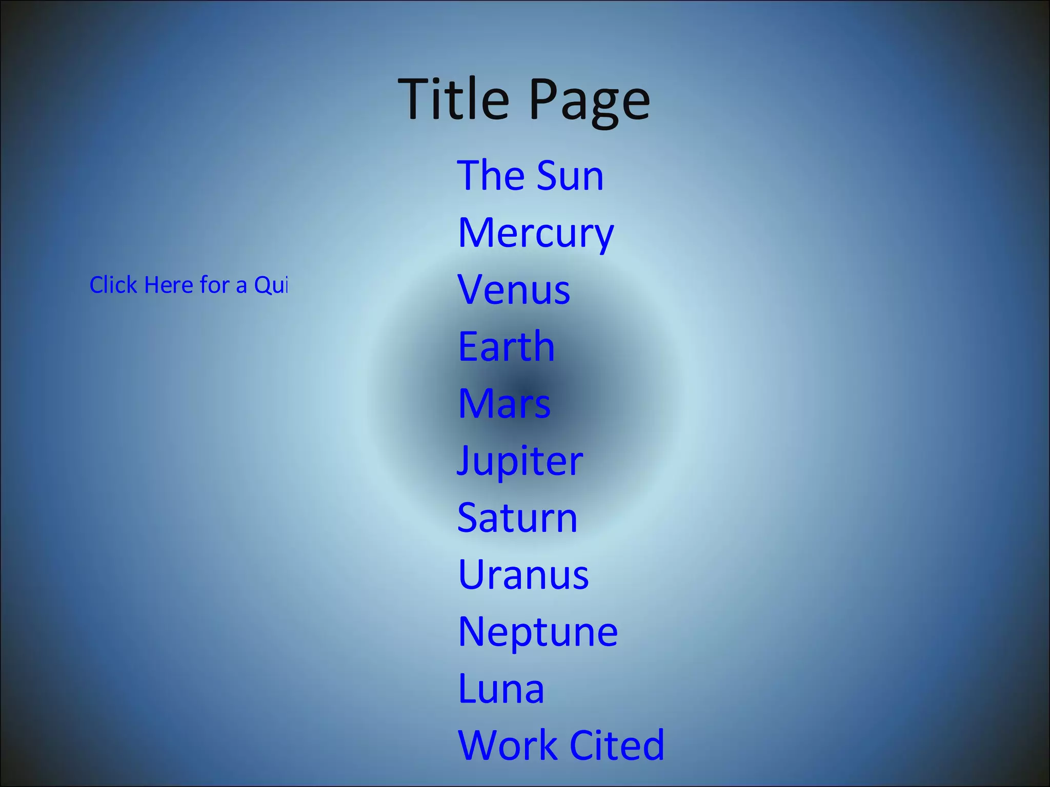 The Solar System Powerpoint | PPT