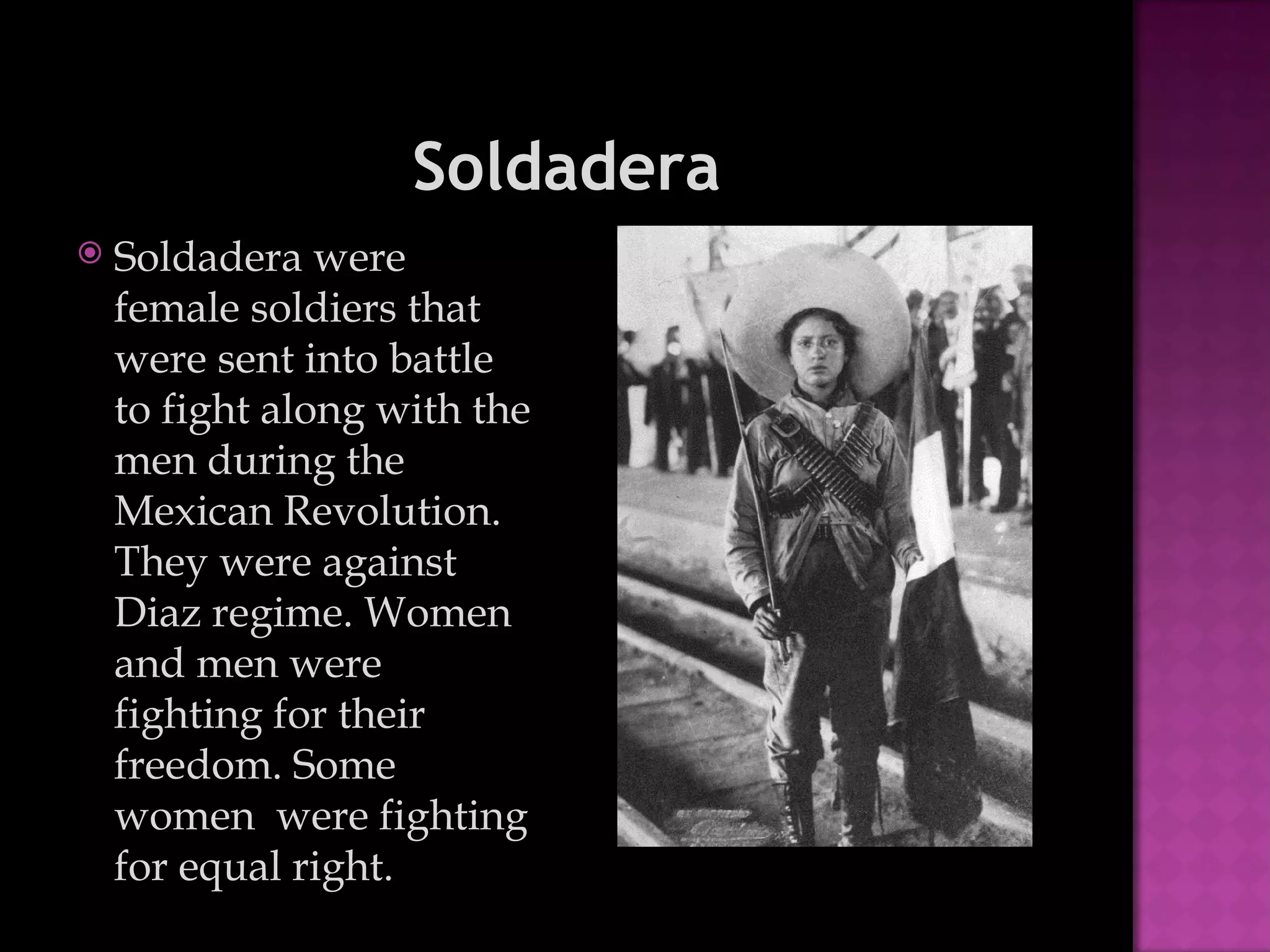 The Soldareras Of The Mexican Revolution | PPT