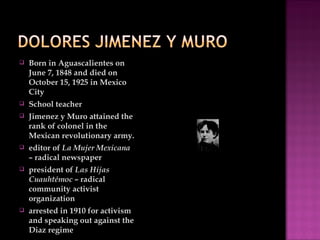 The Soldareras Of The Mexican Revolution | PPT