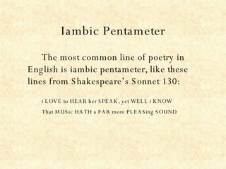 The Sonnet | PPT