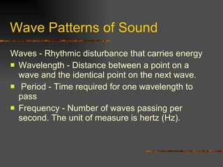 The Sound Of Poetry | PPT | Physics | Science