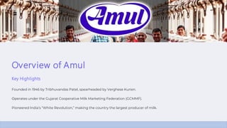 The Sourcing Plan Driving Success for Amul India | PDF