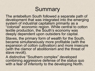 The South | PPT