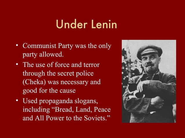 The Soviet Union: Totalitarian State | PPT