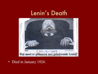 The Soviet Union: Totalitarian State | PPT