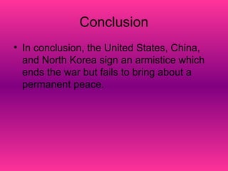 The Korean War | PPT