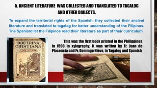 THE-SPANISH-PERIOD-shs 21st century literatue | PPTX