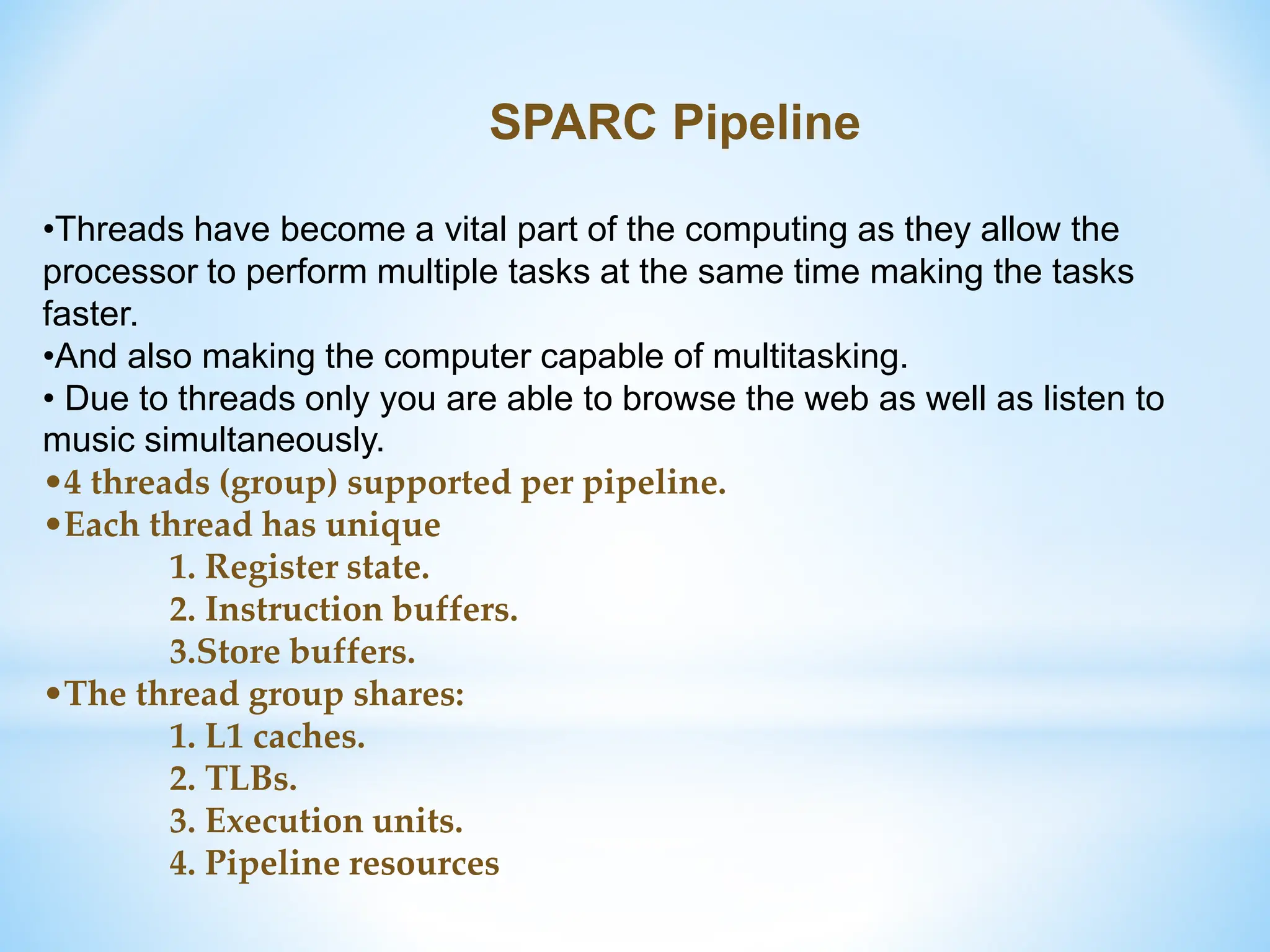 the-sparc-architecture computer organisation.ppt