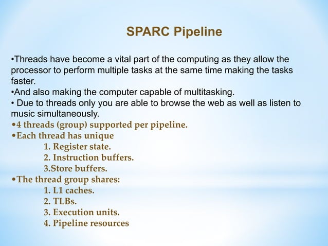 the-sparc-architecture computer organisation.ppt