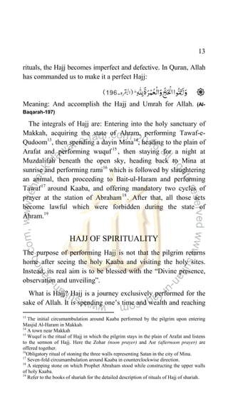 The Spiritual Reality of Hajj | PDF