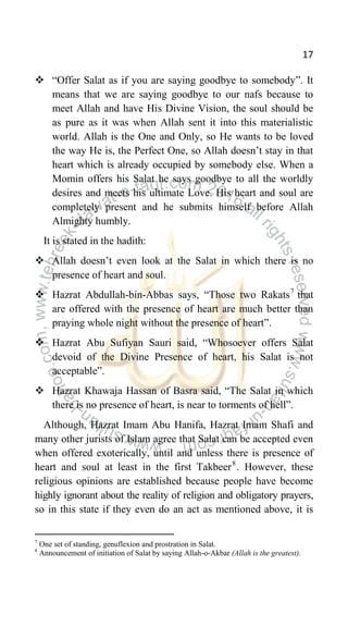 The Spiritual Reality of Prayer (Salat) | PDF