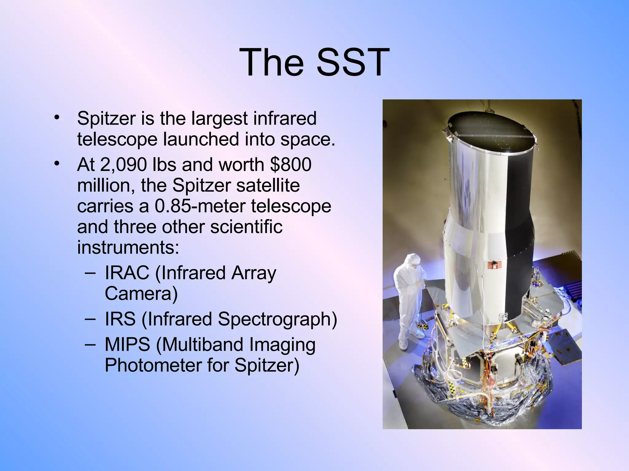 The Spitzer Space Telescope | PPT
