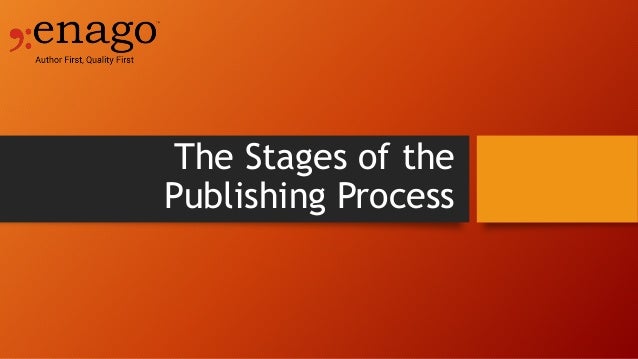 Stages of the Publishing Process | PPTX