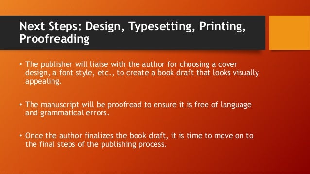 Stages of the Publishing Process | PPTX