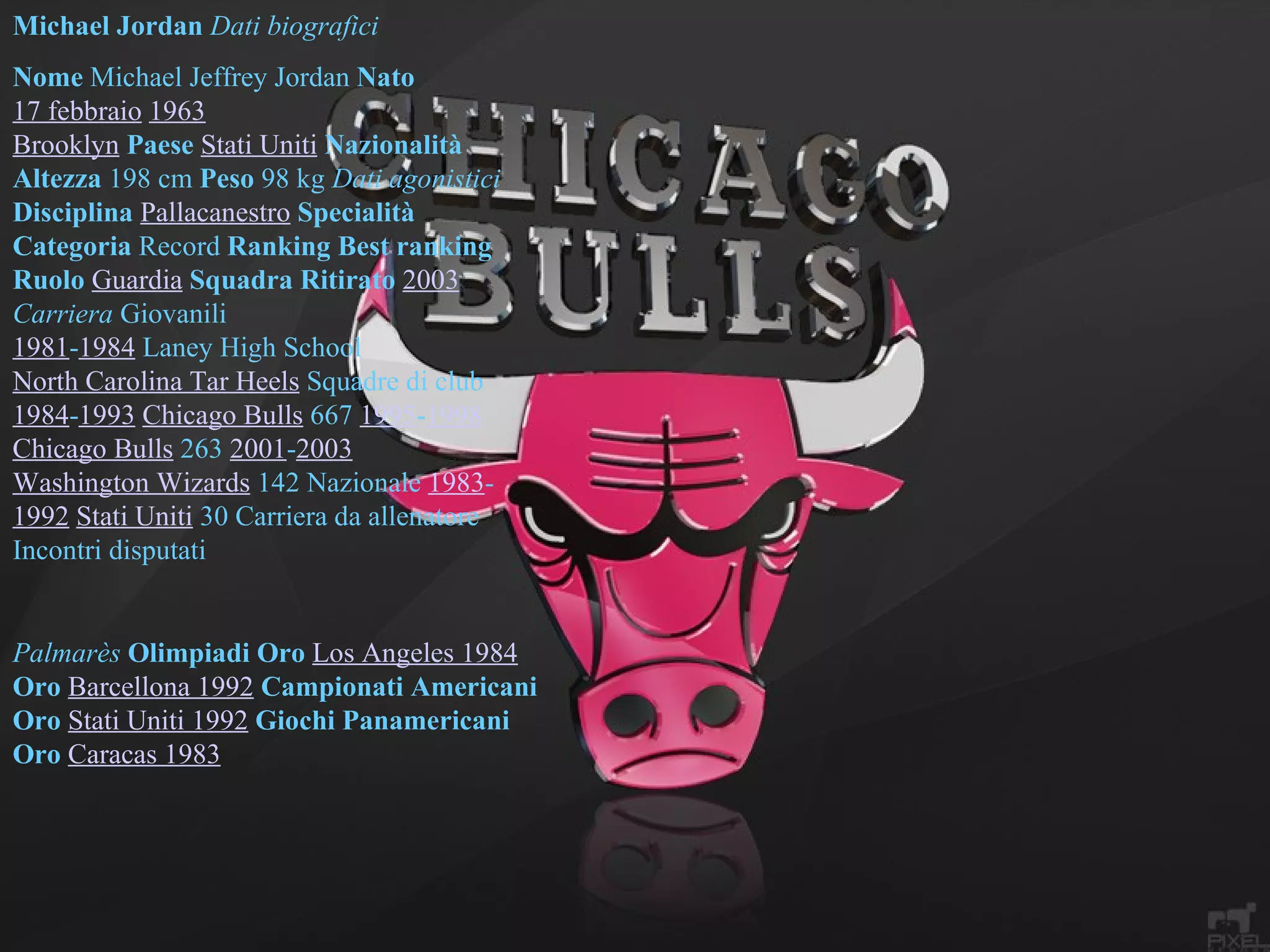 The Story Of Michael Jordan | PPT