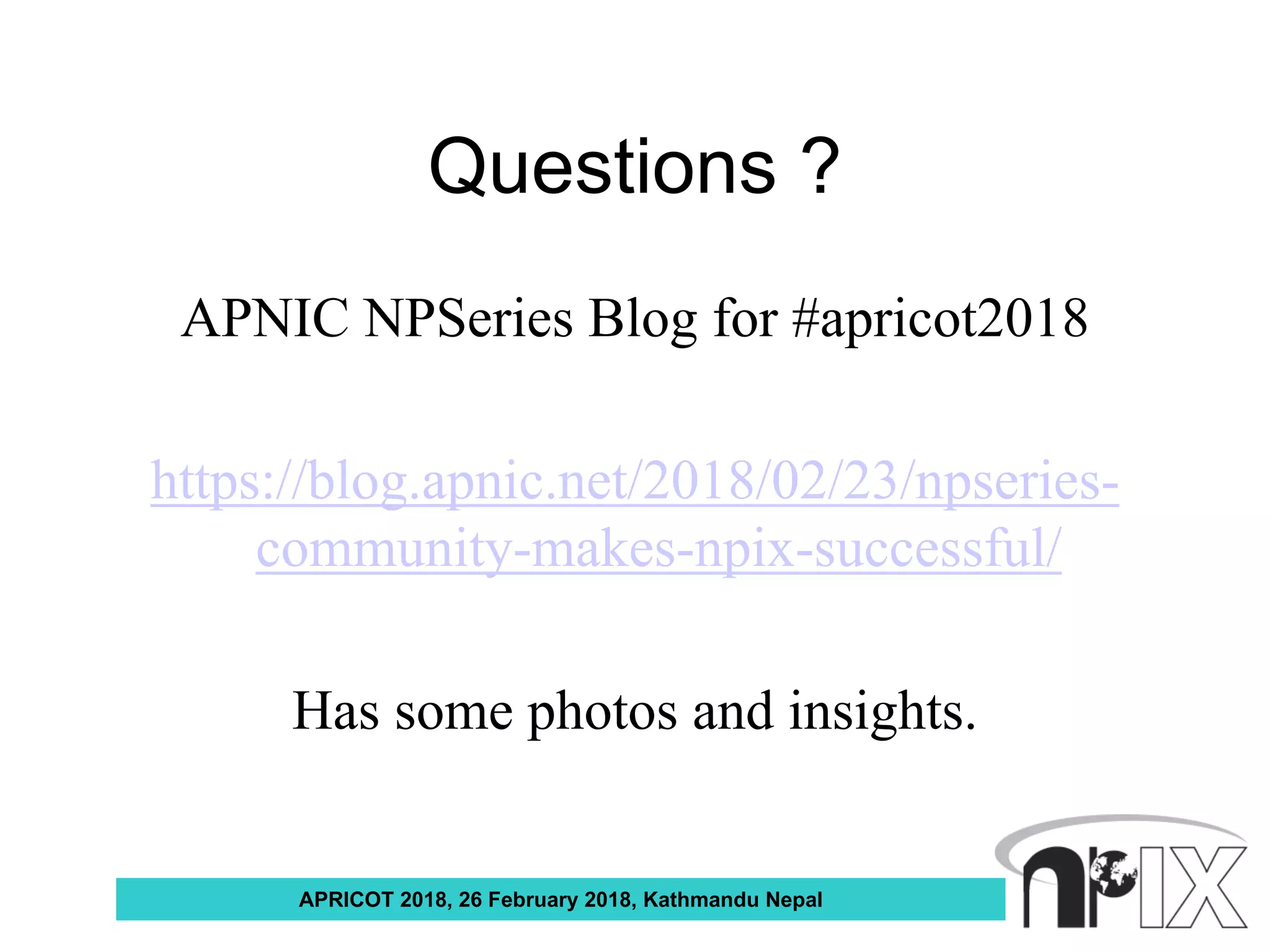 The Story of npIX | PDF