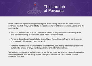 The Story of Percona | PPT