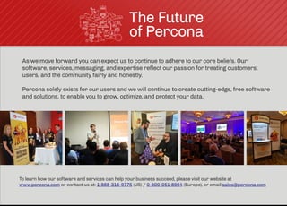 The Story of Percona | PPT