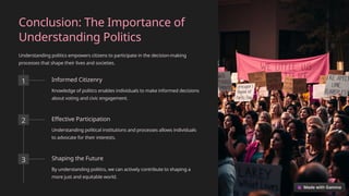 The-Study-of-Politics and governancepptx | PPTX