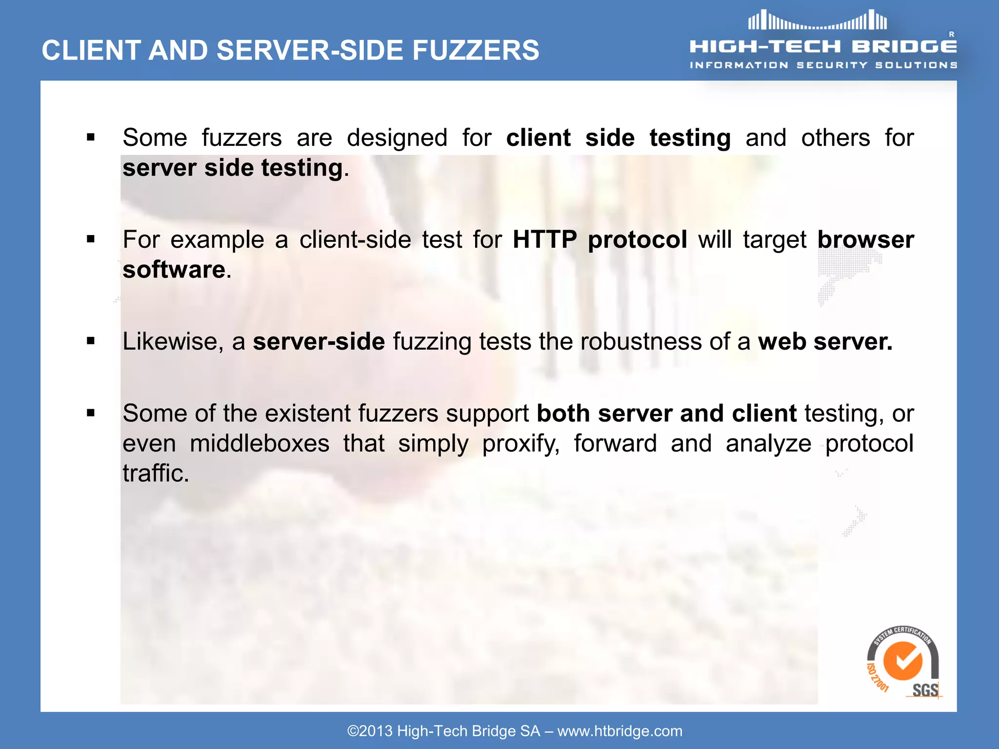 Fuzzing: An introduction to Sulley Framework | PDF