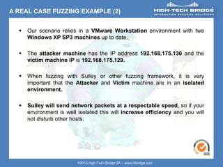 Fuzzing: An introduction to Sulley Framework | PDF