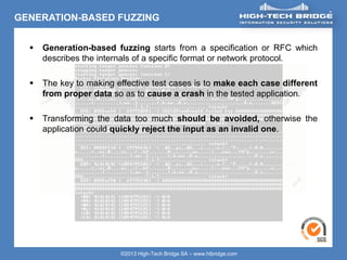 Fuzzing: An introduction to Sulley Framework | PDF