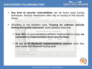 Fuzzing: An introduction to Sulley Framework | PDF