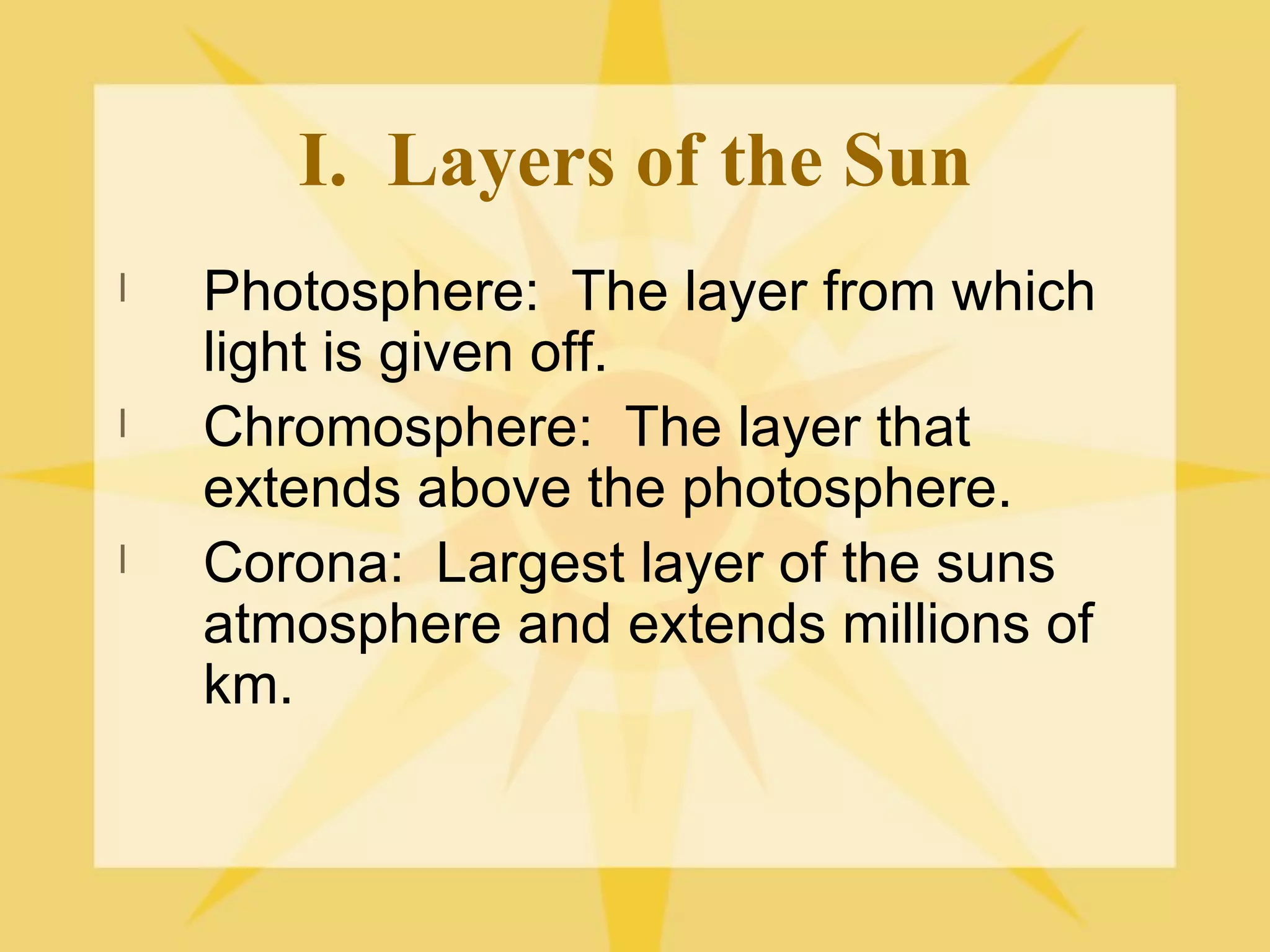 The Sun | PPT