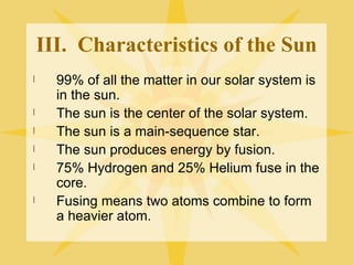 The Sun | PPT