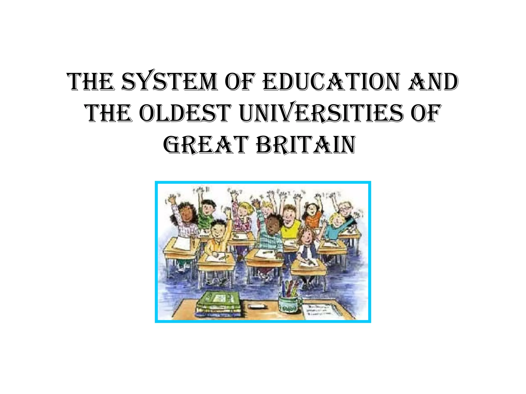 The system-of-education in UK | PPT