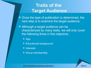 The target-audience | PPT