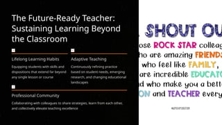 The Teacher's Evolving Role: From Active Learning to Lifelong Impact | PPTX