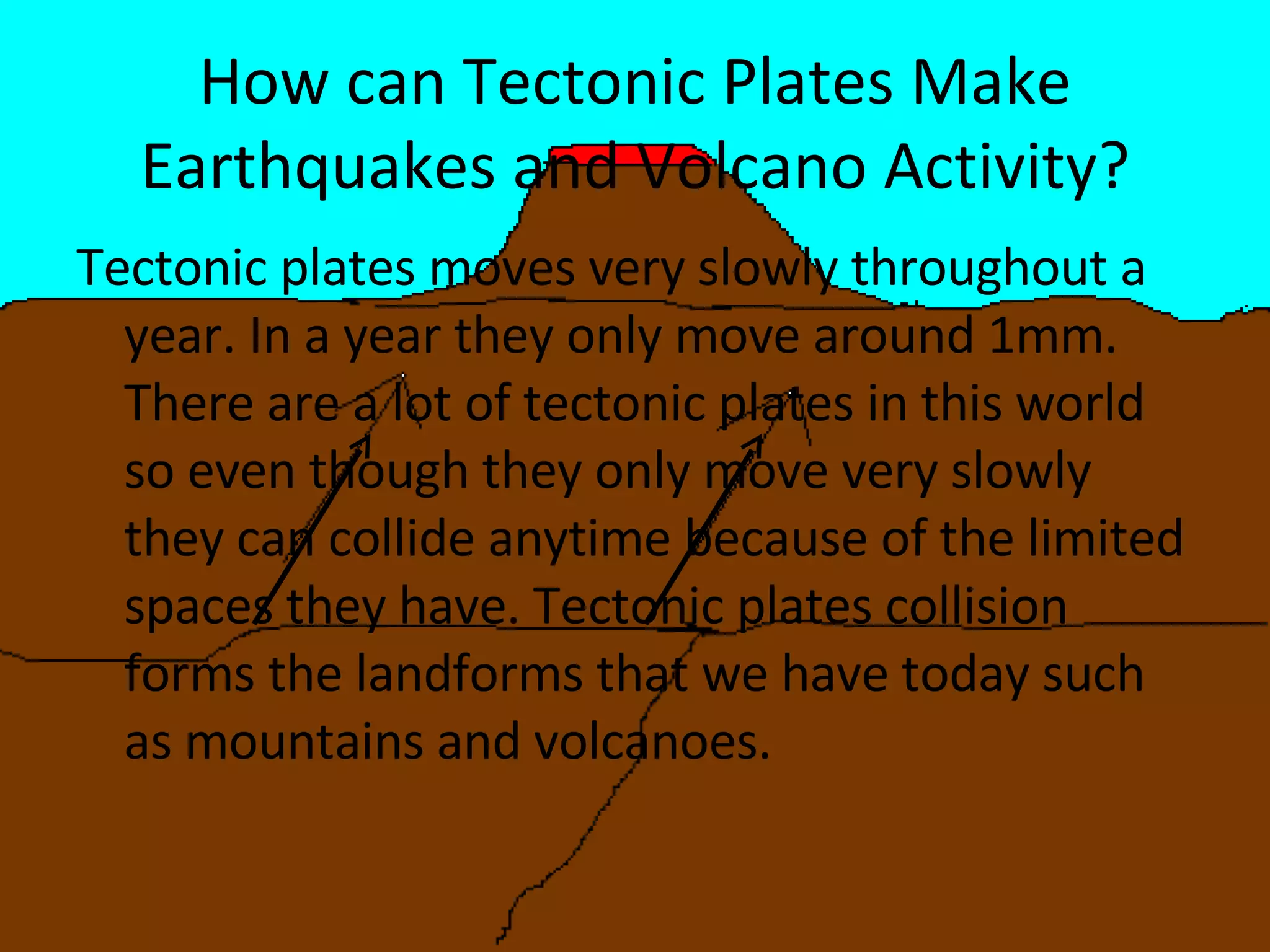 The Tectonic Plates And Volcanoes | PPT